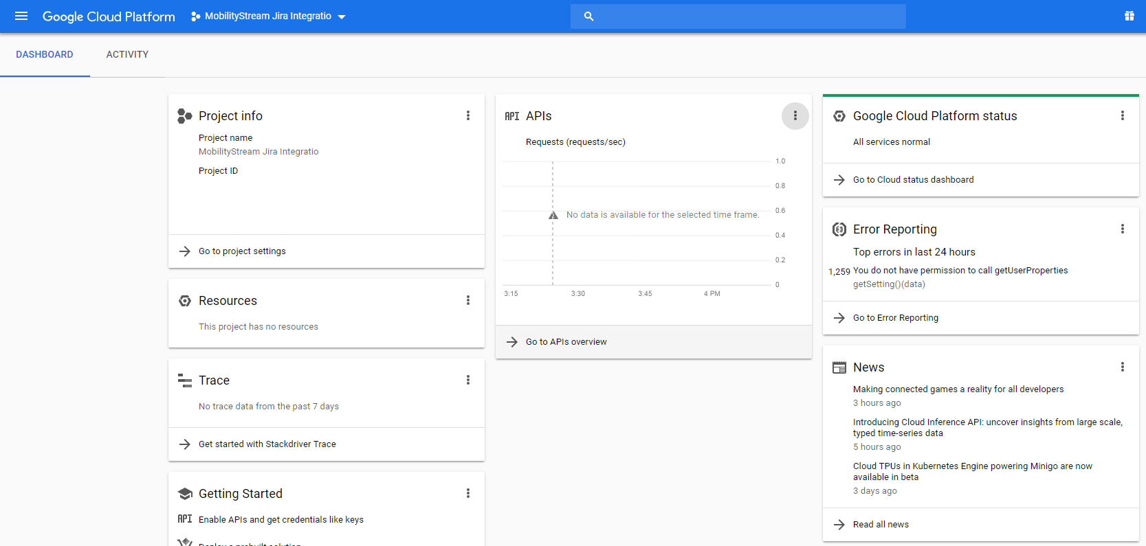 Google API Quota Limits